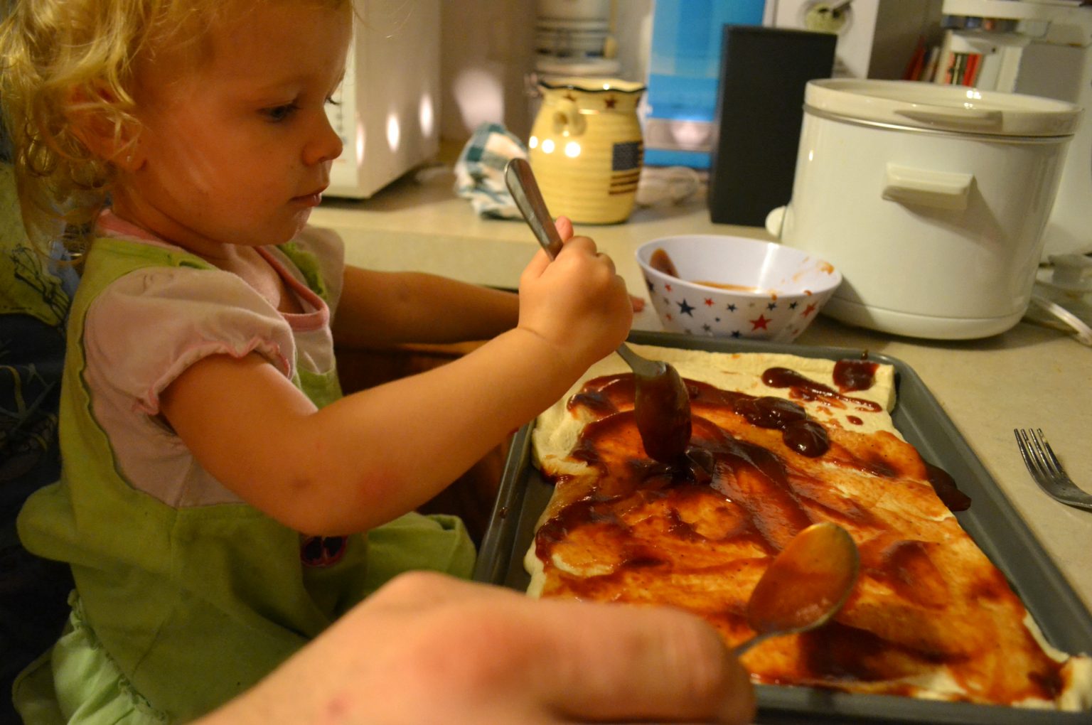 Cheesy BBQ Chicken Pizza Featuring Velveeta! - Optimistic Mommy