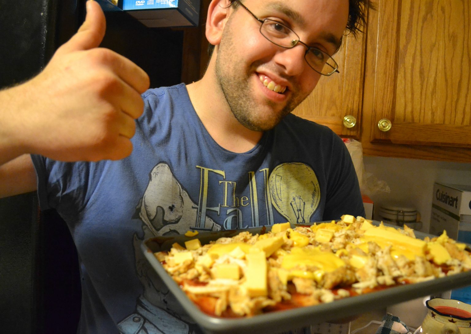 Cheesy BBQ Chicken Pizza Featuring Velveeta! - Optimistic Mommy